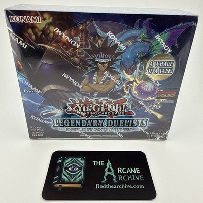 Yugioh Legendary Duelists Duels from the Deep 1st Edition Booster Box ...