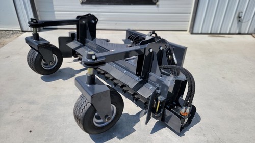 Skid Steer Attachment Soil Conditioner Harley Power Rake Hydraulic | eBay