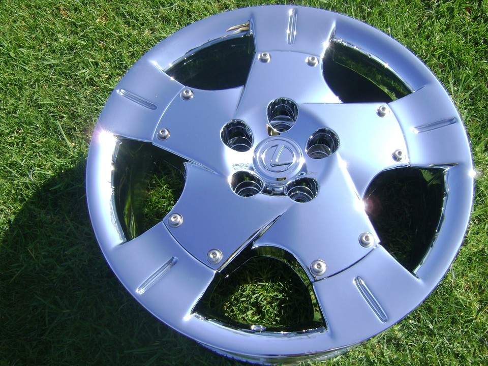 18" SET NEW LEXUS SC430 OEM CHROME WHEELS 74160 2002-2010 | eBay