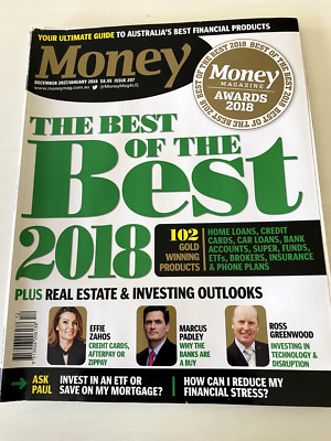 MONEY Magazine Australia #207 Dec 2017/Jan 2018 Best of the best S5009 ...