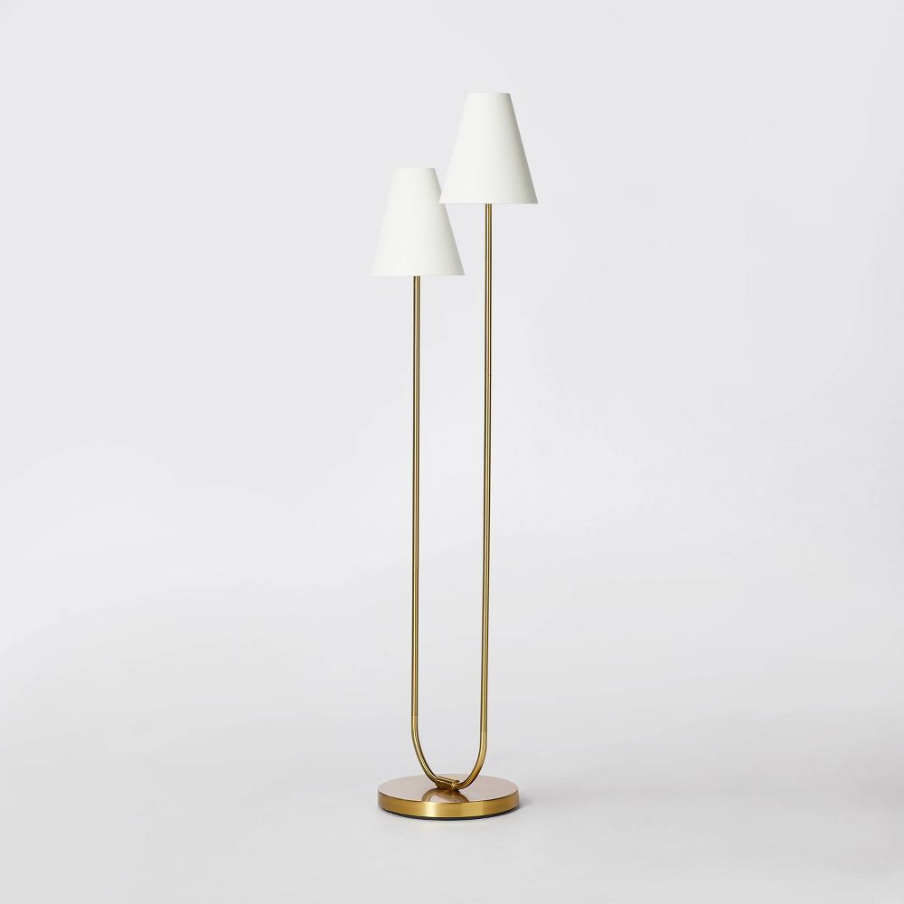 Threshold Floor Lamp Parts H 147 Cm E27 Bulb Base Modern Adjustable