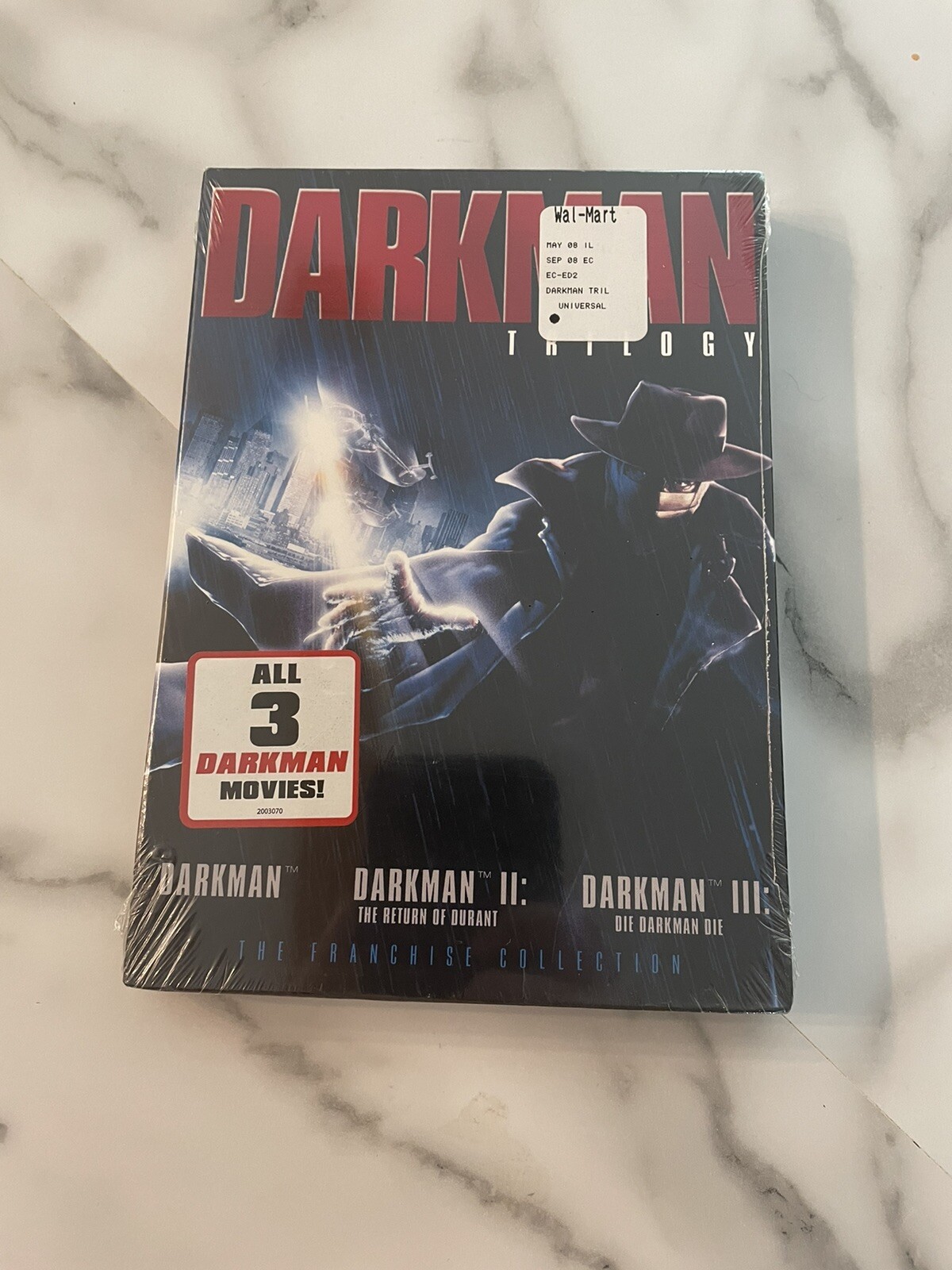 New Darkman Trilogy 1-2-3 📀 Liam Neeson Larry Drake Sam Raimi (DVD 2 ...