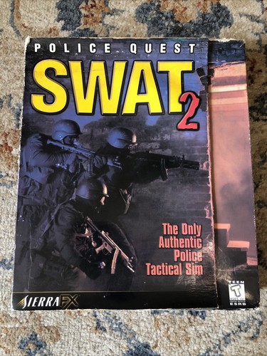 Police Quest: SWAT 2 — 1998 Big Box PC Game 20626703109| eBay