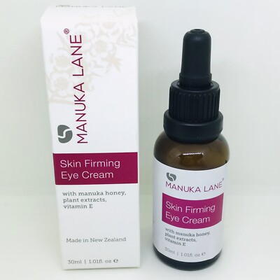 Manuka Lane Skin Firming Eye Cream 30ml Manuka Honey Vitamin E New ...