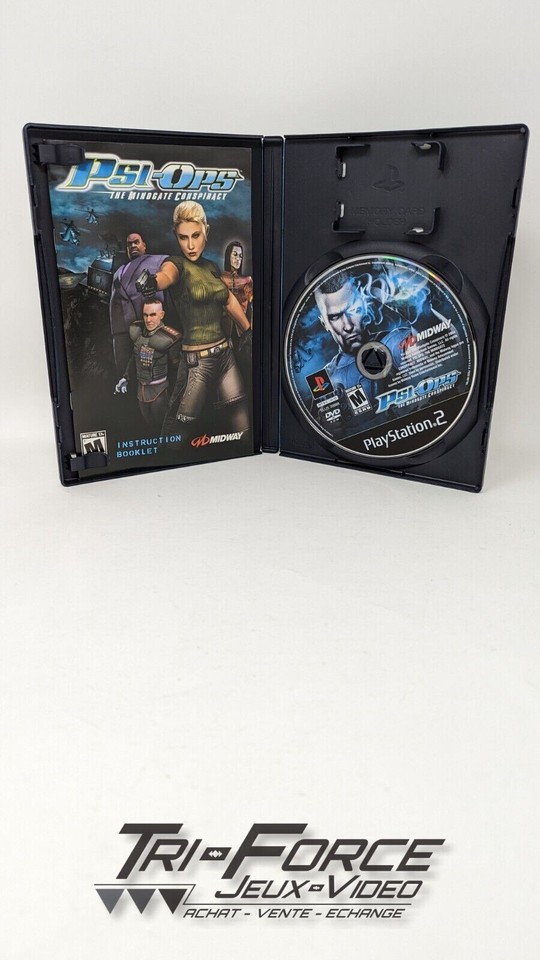 Psi-Ops The Mindgate Conspiracy Playstation 2 PS2 CIB Complete Free ...