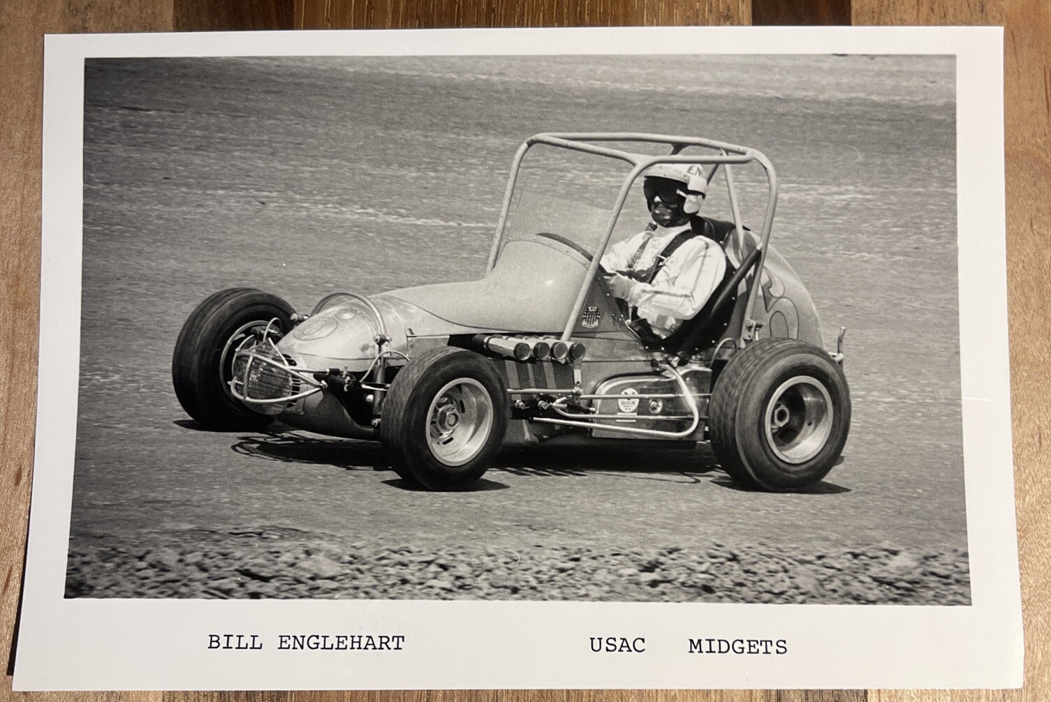 Vintage USAC Race Car Driver 5 x 7 Photo, Bill Englehart | eBay
