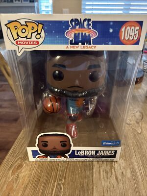 Funko LeBron James Space Jam 10in Jumbo Pop Walmart Exclusive #1095 NEW ...