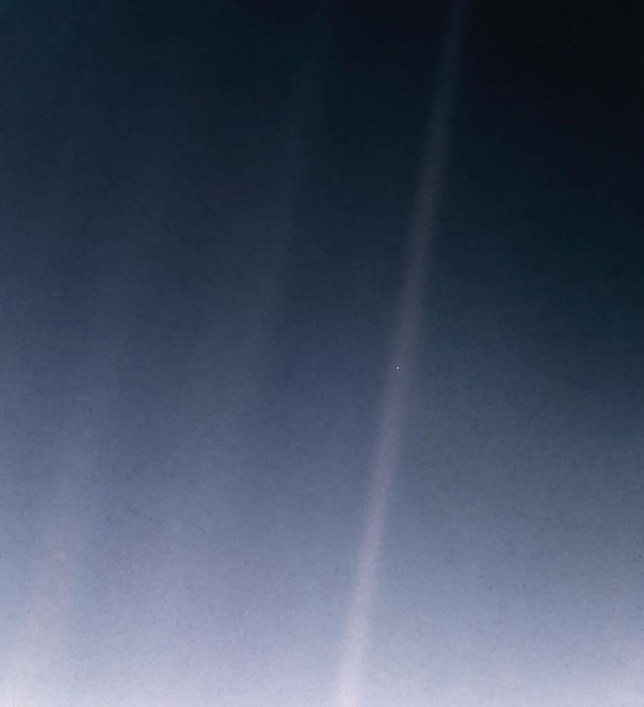 Pale Blue Dot Print