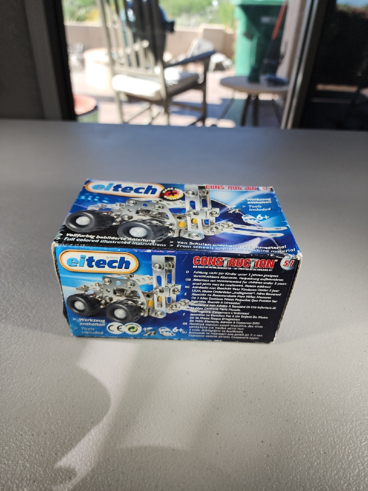 New eitech Mini Forklift Metal Construction 51 Building Toy C51 Germany | eBay