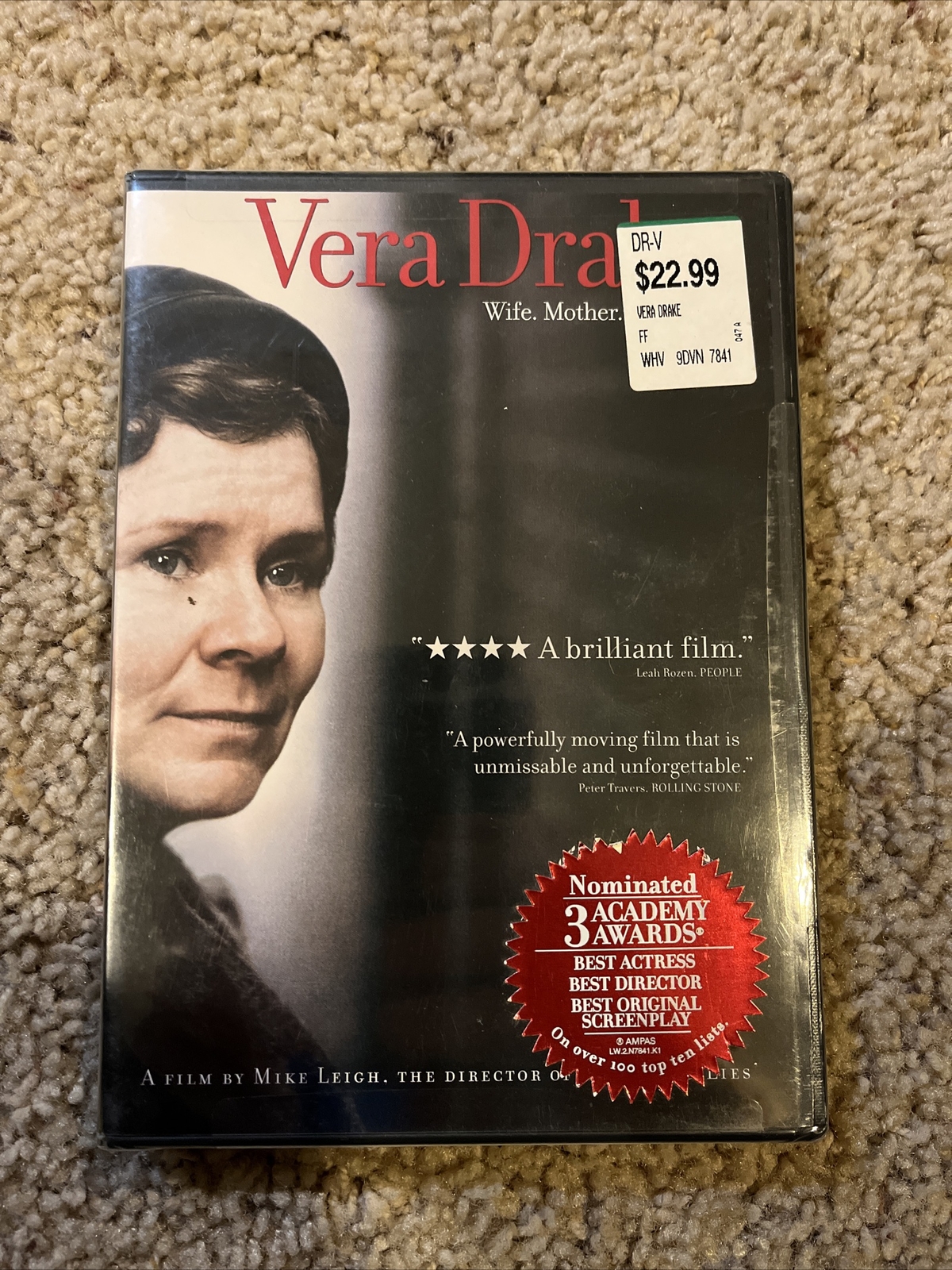 Vera Drake (DVD, 2005) for sale online | eBay
