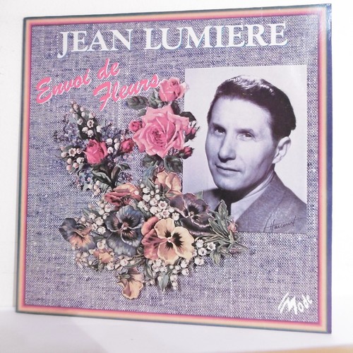 33 tours Jean LUMIERE Disque Vinyle LP 12" ENVOI DE FLEURS - MODE 9051 ...