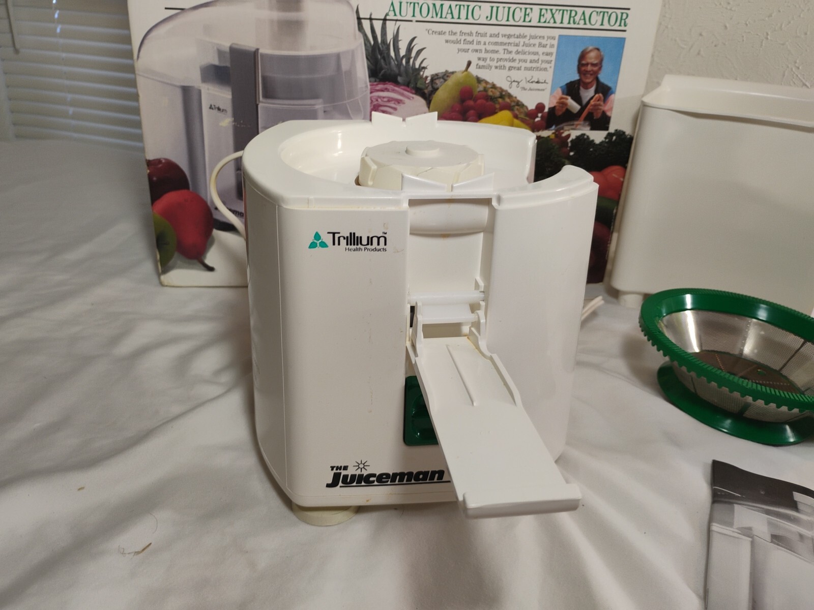 THE JUICEMAN JR, MODEL TR-100A Automatic Juice Extractor | eBay