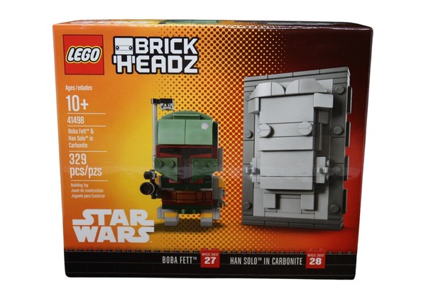 LEGO BRICKHEADZ: Boba Fett and Han Solo in Carbonite (41498) for sale ...