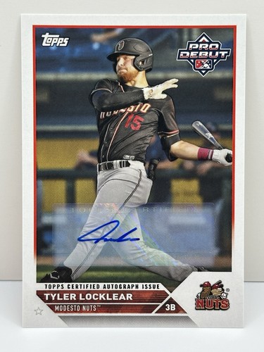 Tyler Locklear auto - 2023 Topps Pro Debut Autograph #PD98 - Mariners ...