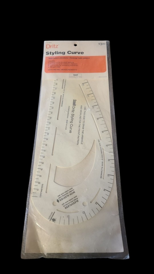 Vintage Scovill Dritz French Styling Curve Dressmaker's Alterations ...