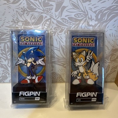 FiGPiN Sonic The Hedgehog And Tails #581 #583 | eBay