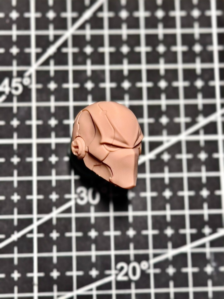 1/18 1/12 1/6 Unpainted Red Hood Ronin Comics Head Carving Sculpt White ...