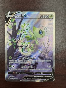 Celebi V 2021 Sword & Shield: Fusion Strike #245/264 Holo (Alternate ...