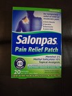 Salonpas Pain Relief Patches 20 Ct Menthol, Methyl Salicylate Analgesic ...