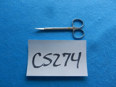 Spectrum Surgical Ophthalmic Curved Iris Scissors 50-1411 | eBay