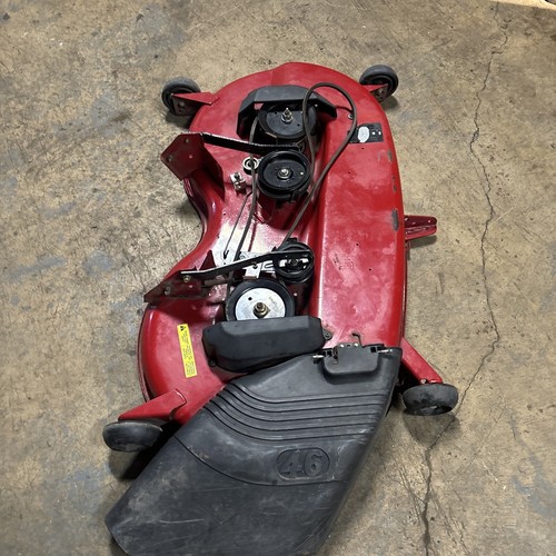 Craftsman 46" Red Riding Mower Deck 583477401 432250 441611X615 ...