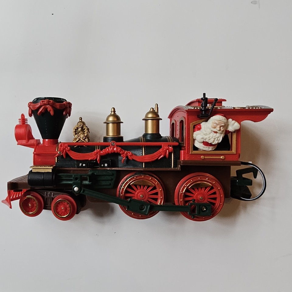 Christmas Magic Express Animated Tree Train Set Holiday Hand Painted ...