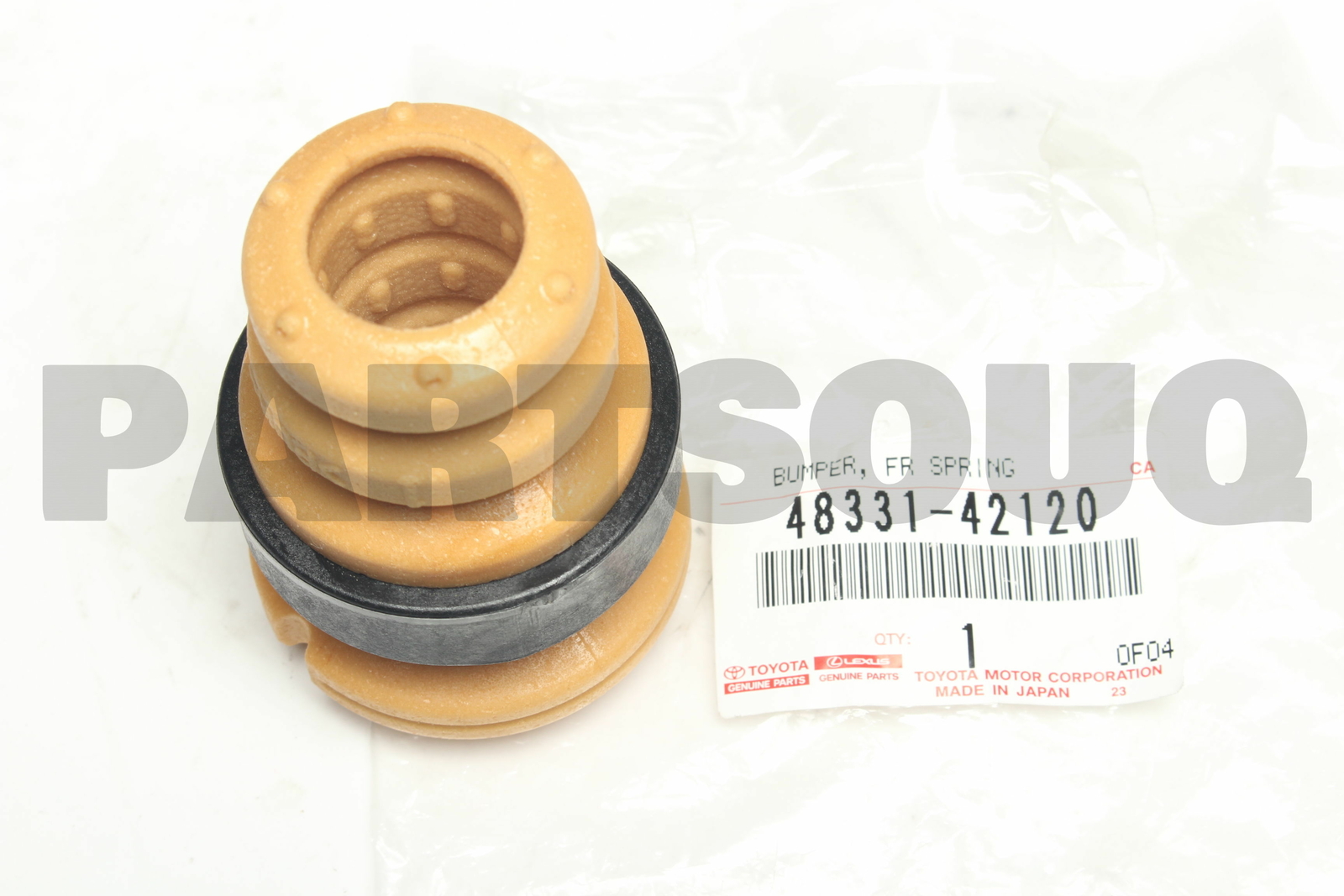 4833142120 Genuine Toyota BUMPER FR SPRING 48331-42120 | eBay