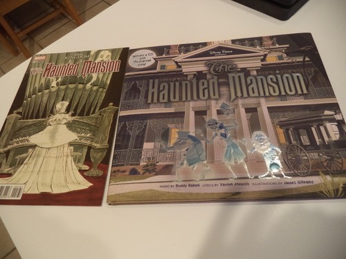 Disney Haunted Mansion Comic+Haunted Mansion Hardcover Book with CD ...