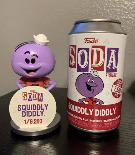 Funko Soda Squiddly Diddly Limited Edition Figure Hanna Barbera Squid ...