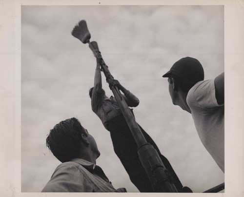 WW2 US Navy 1945 PT boat victorious clean sweep Pacific Original Press ...