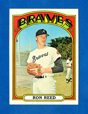 1972 TOPPS #787 RON REED ATLANTA BRAVES HIGH NUMBER CARD -- EX MINT | eBay