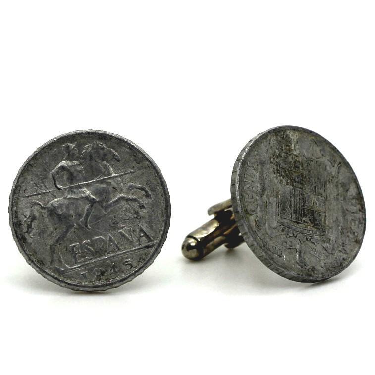 Cufflinks Authentic Coin Piece "Spain" 10 Cents | eBay