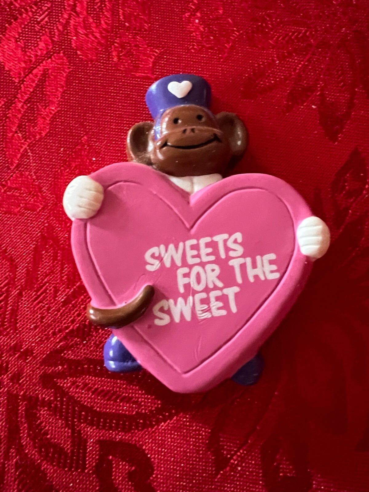 Vintage Valentine Refrigerator Magnets Lot of 7 Carebears, Avon, Lucy ...