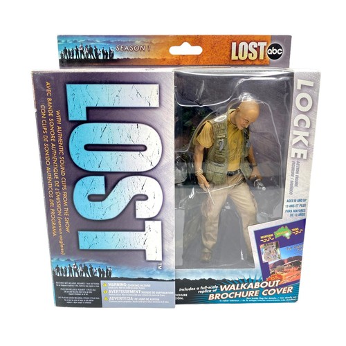 LOST LOCKE ACTION FIGURE Series 1 - with Sounds & Props McFarlane Toys ...