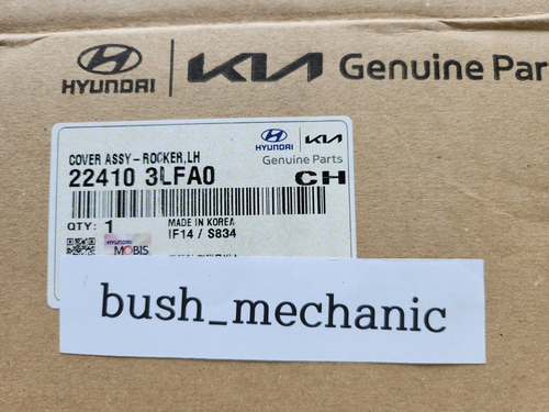 GENUINE OEM Hyundai Kia Valve Rocker Cover Left LH 224103LFA0 | eBay