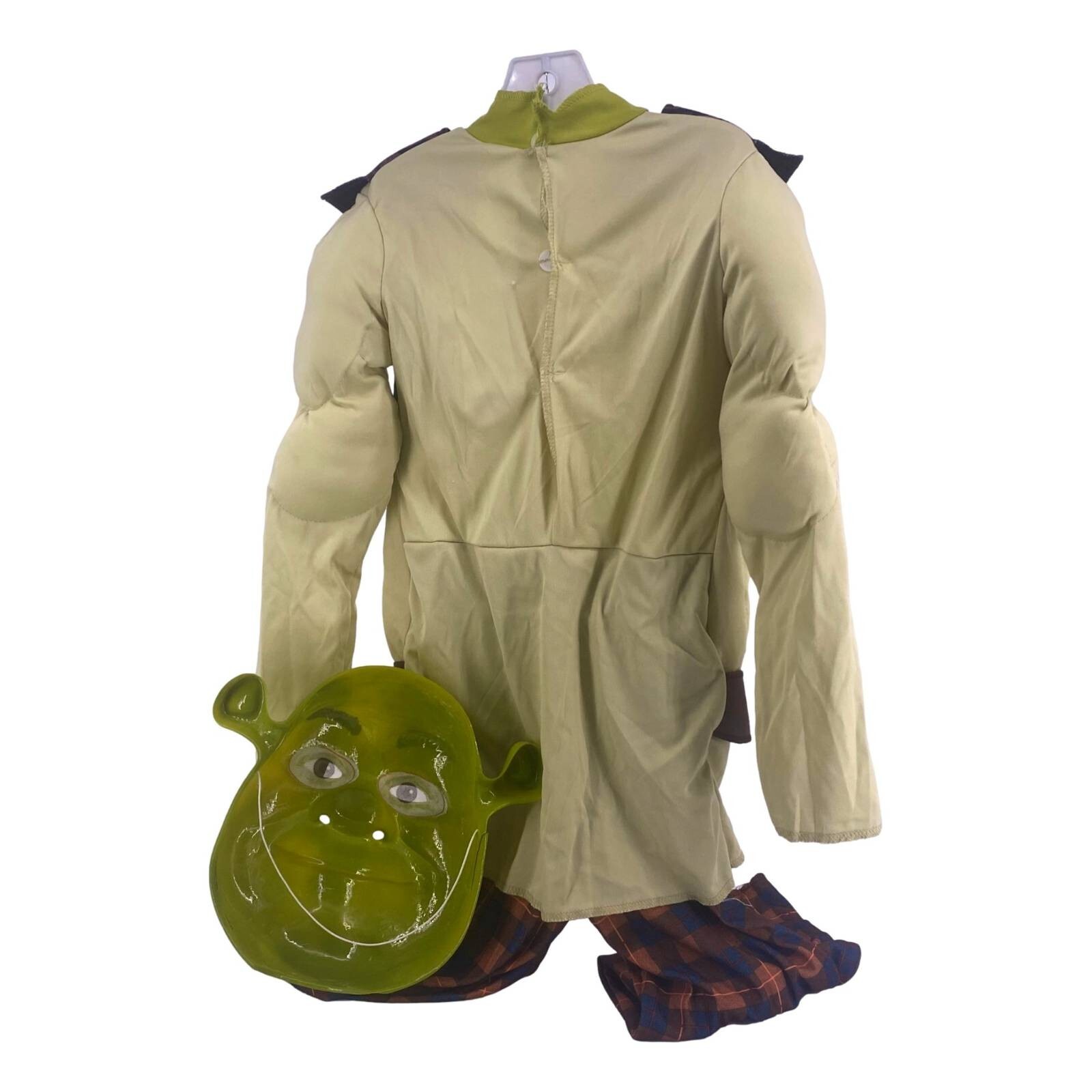 Dreamworks Shrek Boy Halloween Costume Green Padded M… - Gem