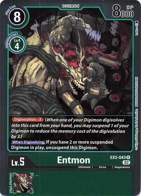 EX3-043 R Entmon Digimon EX3-043 Digimon | eBay