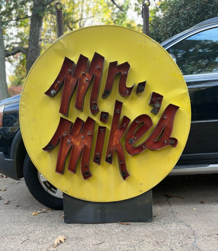 Mr. Mikes Vintage 1960s Metal Lighted Marquee Sign Indoor Outdoor 2 ...