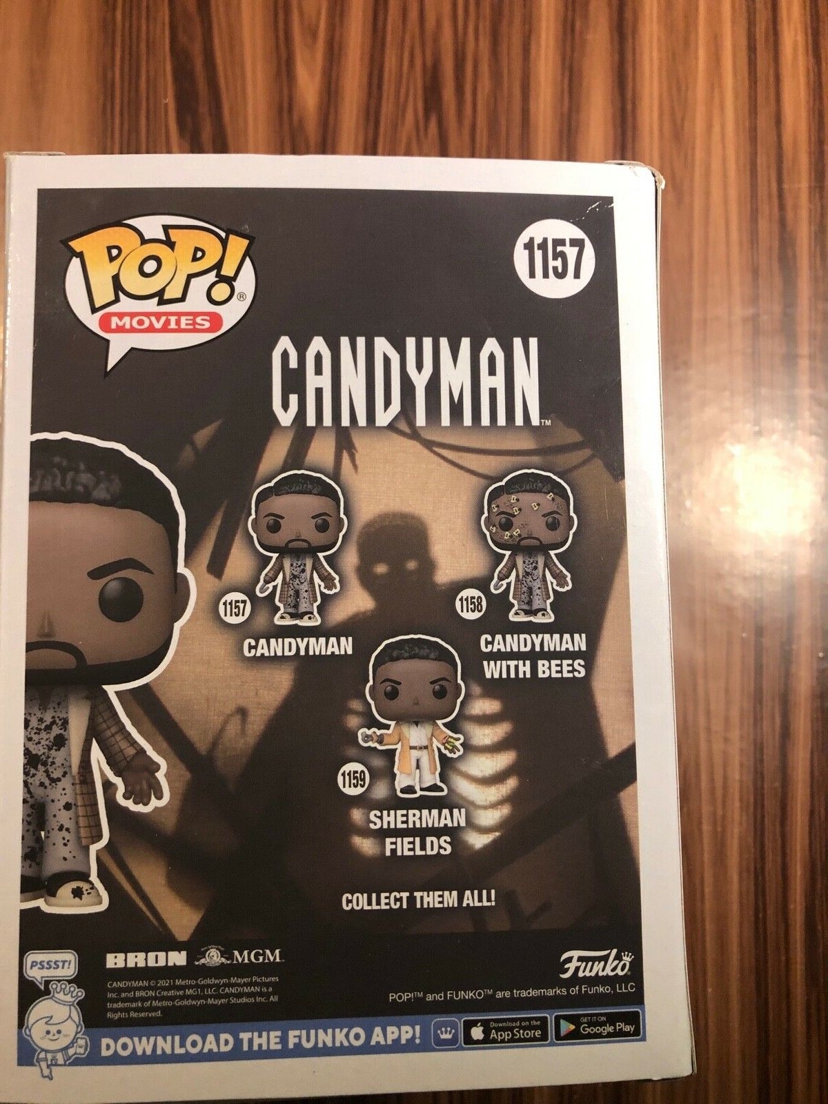 Funko POP! Movies Candyman #1157 Horror Movie Vinyl Figure 90's MGM ...