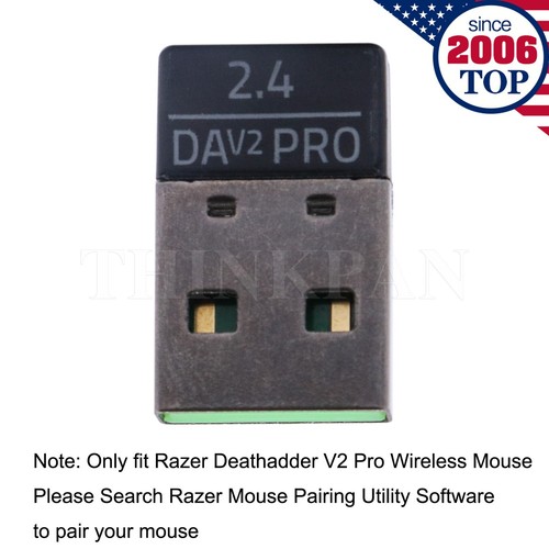 USB Receiver Dongle Adapter Replacement for Razer Deathadder V2 Pro ...