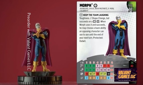 Marvel Heroclix Morph #020 w/ Card Deadpool Weapon X Set | eBay
