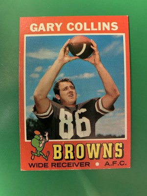 1971 Topps Gary Collins Cleveland Browns #75 | eBay