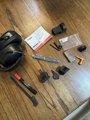 Sig Sauer P320 Extended Magazine Base Plates Ear Pro Zippo Romeo 1 Pro ...