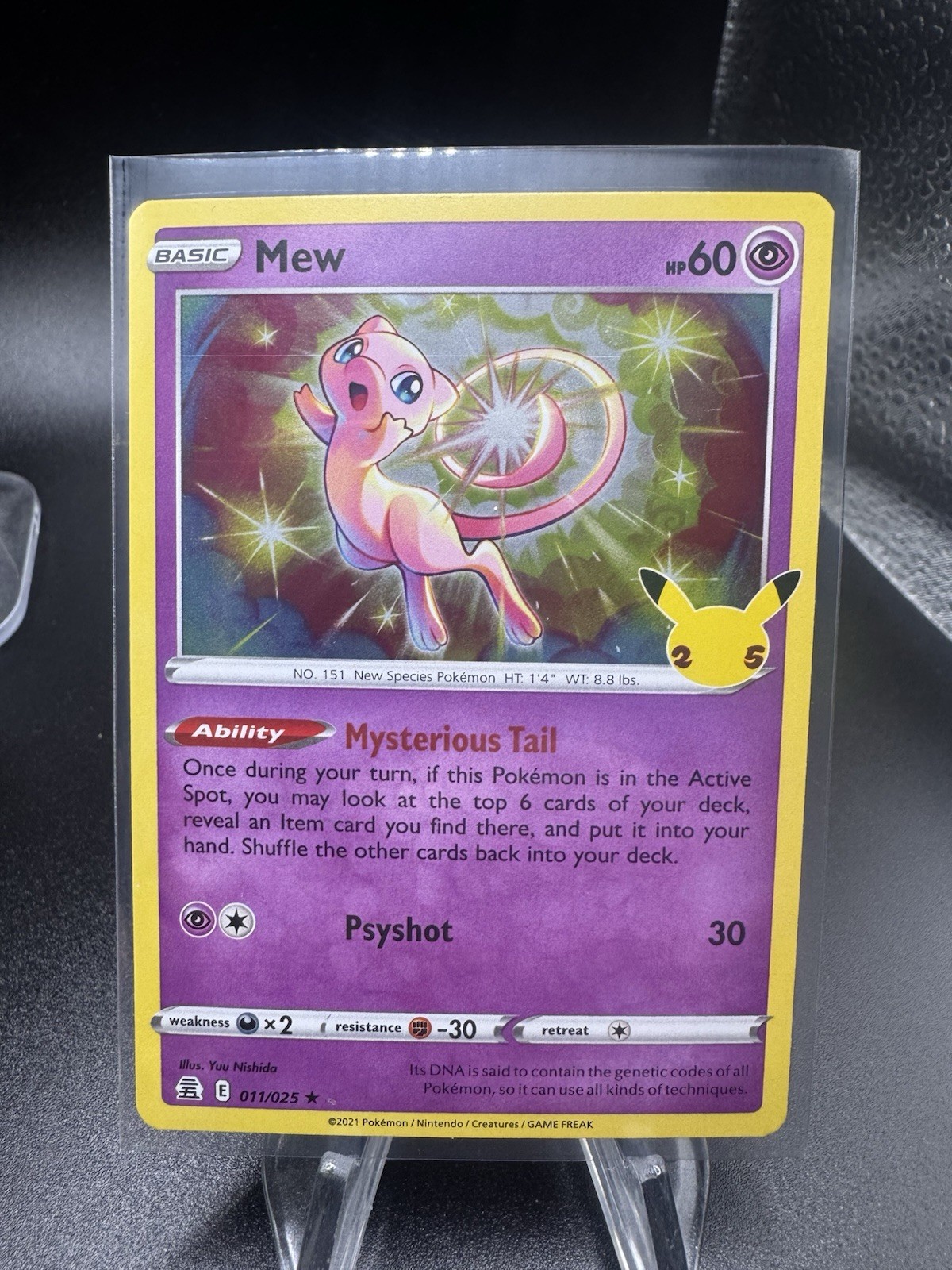 Mew 25 Current Market Value | Celebrations