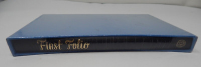 First Folio; A Little Book of Folio Forwards. Folio Society. NEW ...