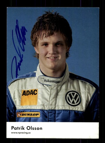 Patrick Olsson Motorsport Autogrammkarte Original Signiert + A 227183 | eBay.de