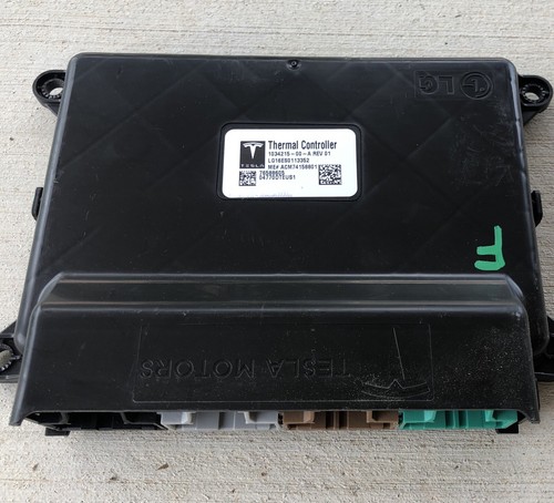 ⭐ TESLA MODEL S THERMAL CONTROLLER ASSIST UNIT MODULE COMPUTER 1034215 ...