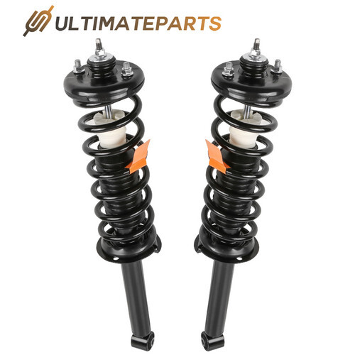 Pair Rear Complete Struts Shocks Assembly For 2003-07 Honda Accord ...