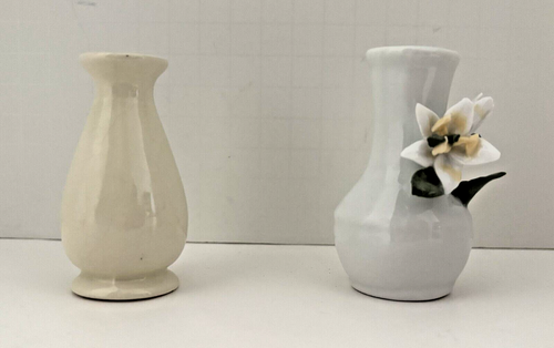 2 VINTAGE CERAMIC MINI VASES | eBay