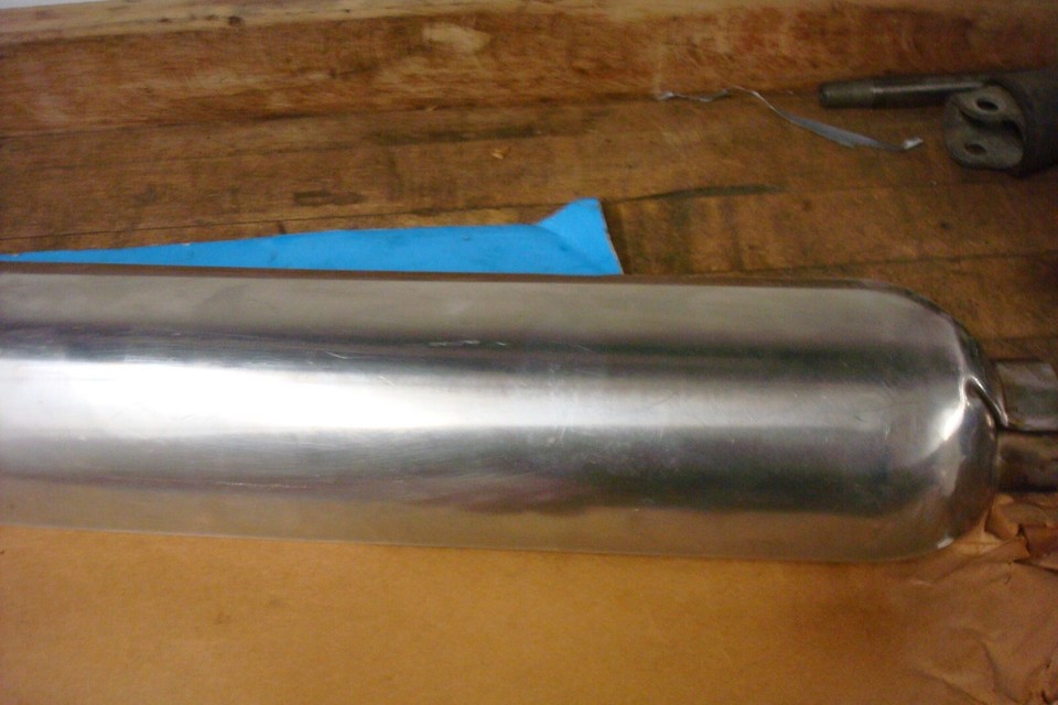 harley knucklehead panhead stainless steel original rocket fin cover ...